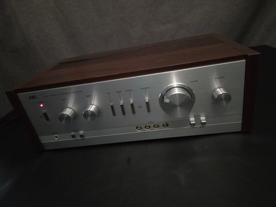 JVC A-S5 Stereo Integrated Amplifier w/ Wood Case Parts Repair VIDEO ...