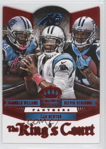 2014 Crown Royale The King's Court Red Cam Newton DeAngelo Williams ...