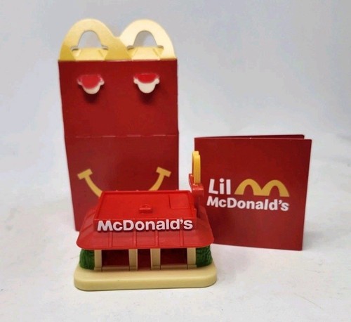 2025 Lil McDonald’s Happy Meal Toy Outdoor Restaurant Model Mini ...