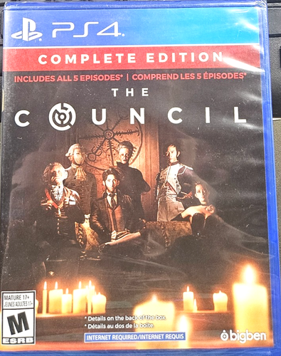 The Council Complete Edition (PS4) PLAYSTATION 4 NEW!!! 814290014636| eBay