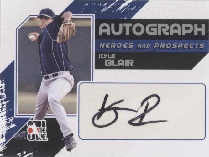 2011 In the Game Heroes and Prospects - Autographs Kyle Blair #A-KB ...