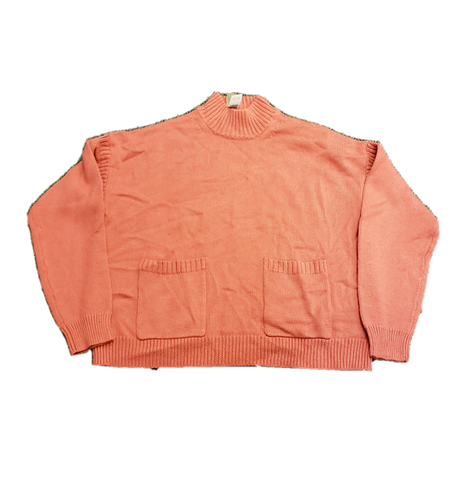 J. Crew Women's Cotton-Cashmere Patch-Pocket Mockneck Sweater Small ...