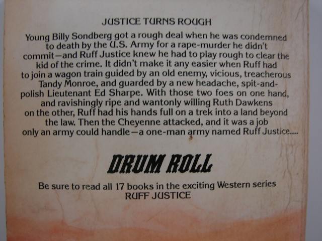 Ruff Justice Ser.: Drum Roll by Warren T. Longtree (1984, Mass Market ...