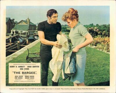 THE BARGEE ORIGINAL BRITISH LOBBY CARD HARRY H. CORBETT JULIA FOSTER | eBay