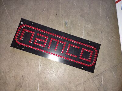 namco jumpin jackpot arcade redemption sign pcb part #310 | eBay