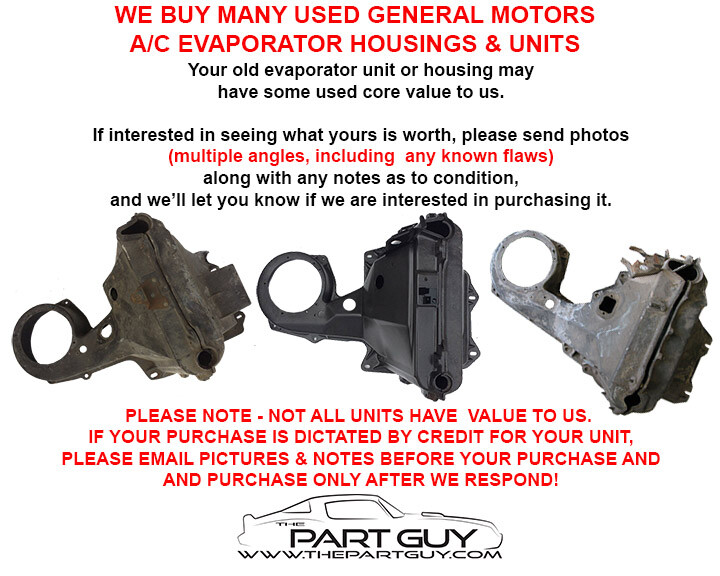 RBLT/NEW 67-68 Camaro 1968 Nova SBC AC EVAPORATOR UNIT A/C Air ...