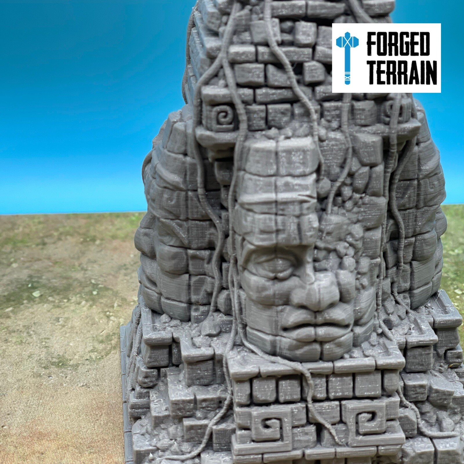 Aztec Monument Statue B: Terrain, Fantasy, DnD, AoS, Frostgrave. | eBay
