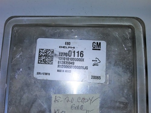 12700116 Chevrolet or GMC 2018-2020 ecm ecu computer ***TESTED*** | eBay