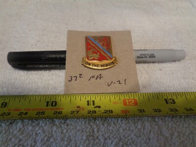 37th Field Artillery V-21 Unit Crest, DI, DUI (DRAW#Z2) | eBay