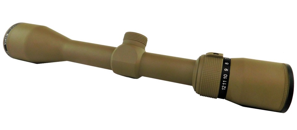 Vortex Diamondback 4-12x40 Rifle Scope (Dead-Hold) FDE Cerakote DBK-04 ...