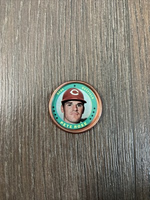 1971 Topps Coin #101 Pete Rose Cincinnati Reds Baseball Coin JZ | eBay