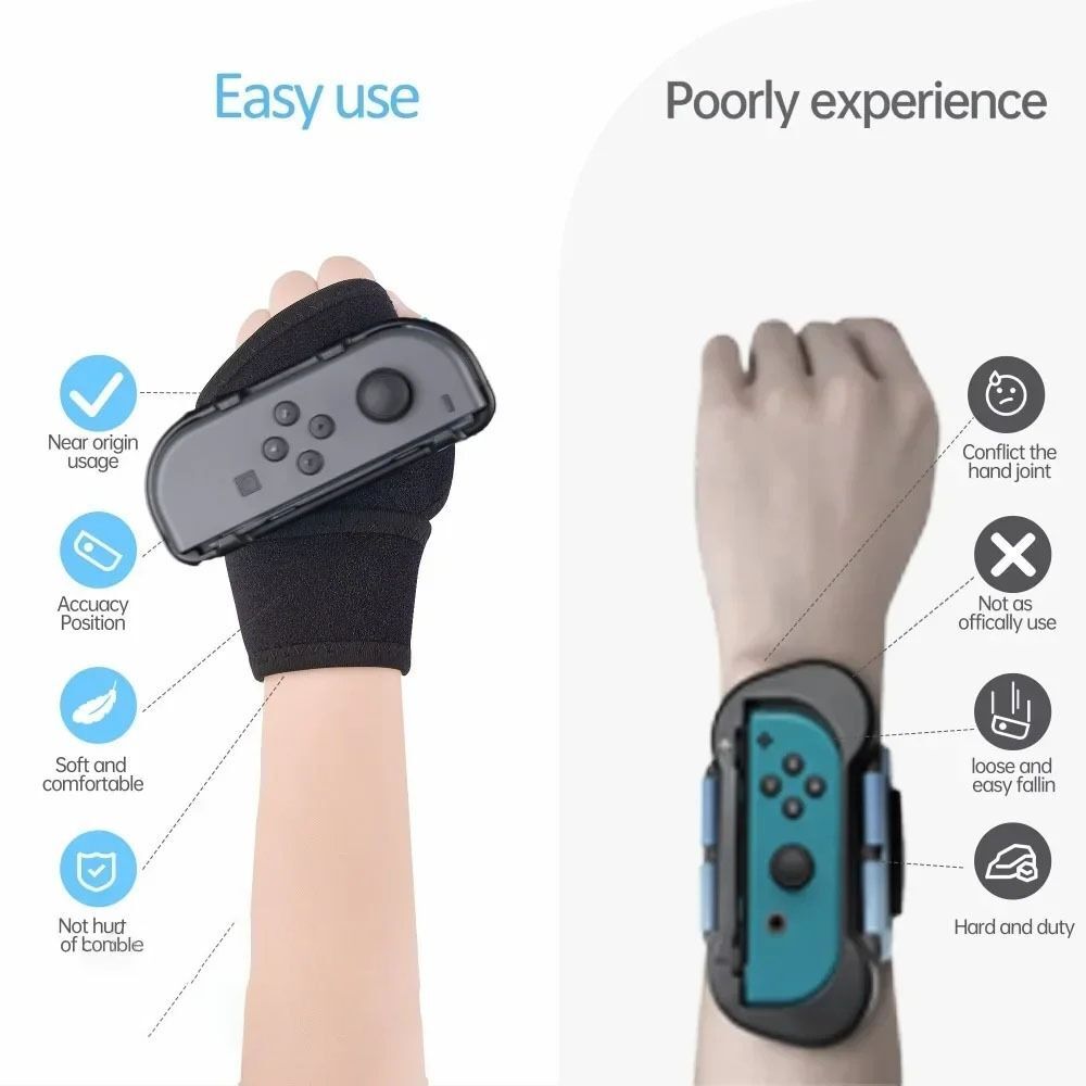 Dancing Game Controller Wristband Gamepad Wristband for Nintendo Switch ...