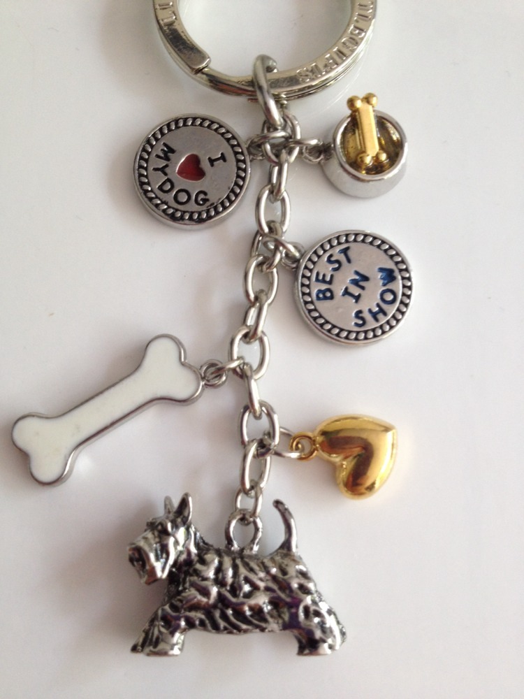 Scottish Terrier Key Chain With Charms From Little Gifts ~NEW~ | eBay