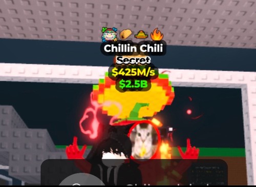 Steal a Brainrot . Chillin Chili 🌶️ 425M | eBay