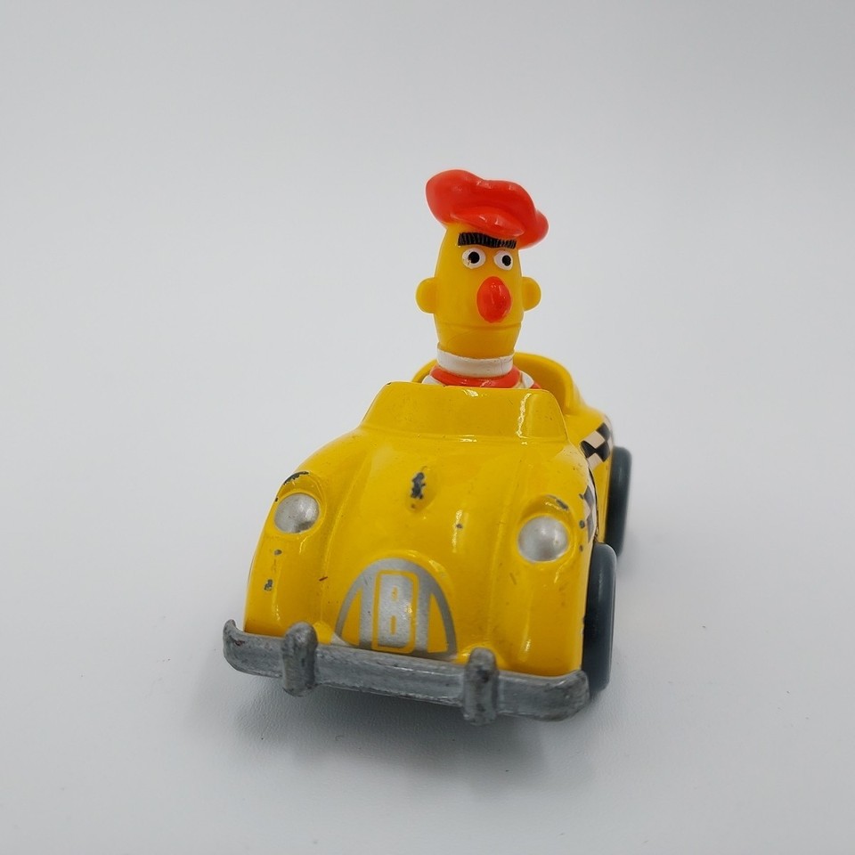 1983 Henson Muppets Sesame Street BERT Taxi Playskool Toy Car Vintage ...