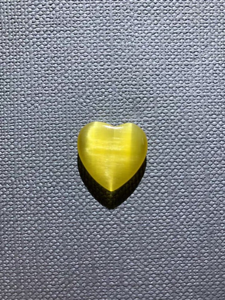 1pc Cat's Eye Mini Love Heart Stone Quartz Crystal Skull Pendant ...