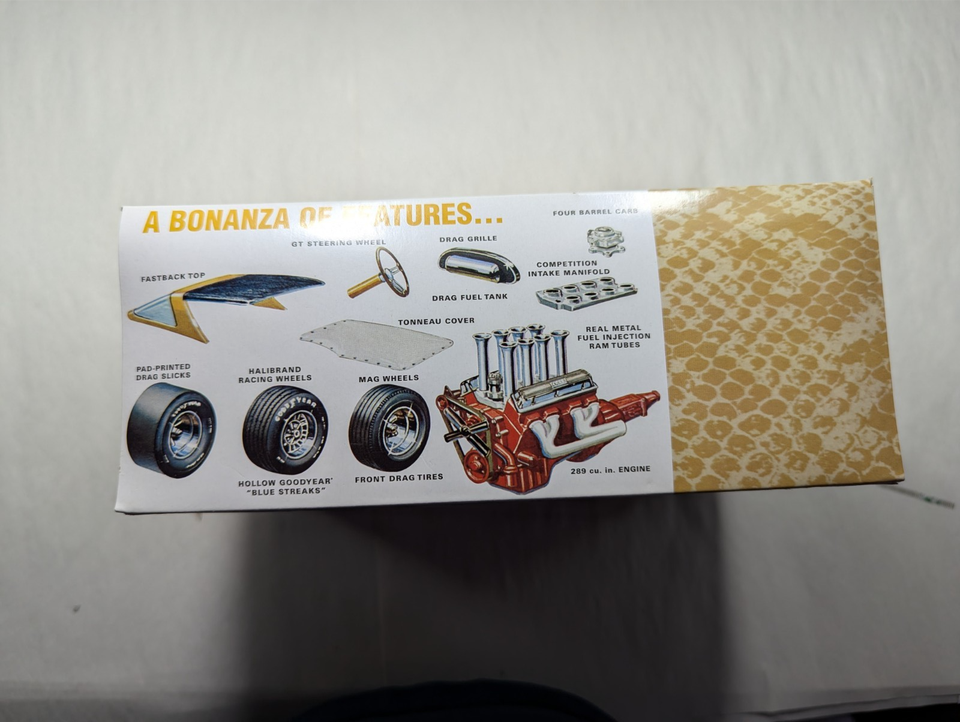 AMT King Cobra 1/25 Model Kit, New Open Box, Sealed Bags. 793/12 | eBay