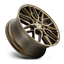 Set 4 19" Niche M191 Gamma 19x9.5 Matte Bronze 5X4.5 Wheels 35mm Rims ...