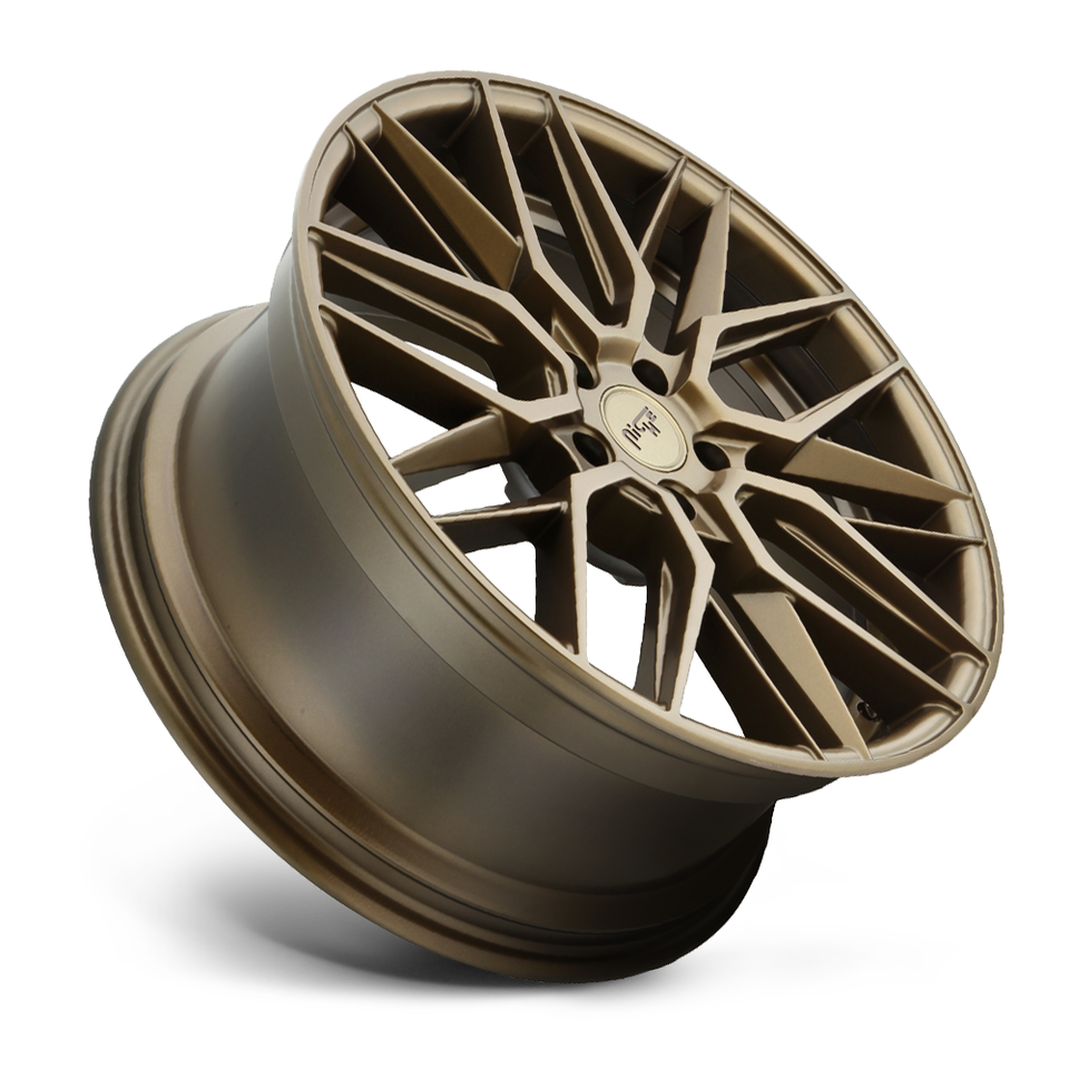 Set 4 Niche M191 Gamma 19x9.5 5x4.5 Matte Bronze Wheels 19" 35mm Rims ...