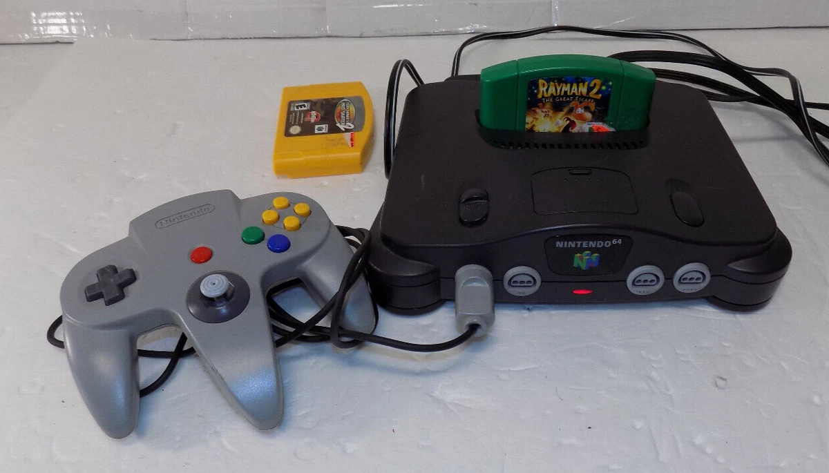 Nintendo 64 console and 2 games - Video games & consoles