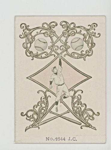 Early 1900's Advertising Baseball Card No. 1644 J.C. Ornate and ...