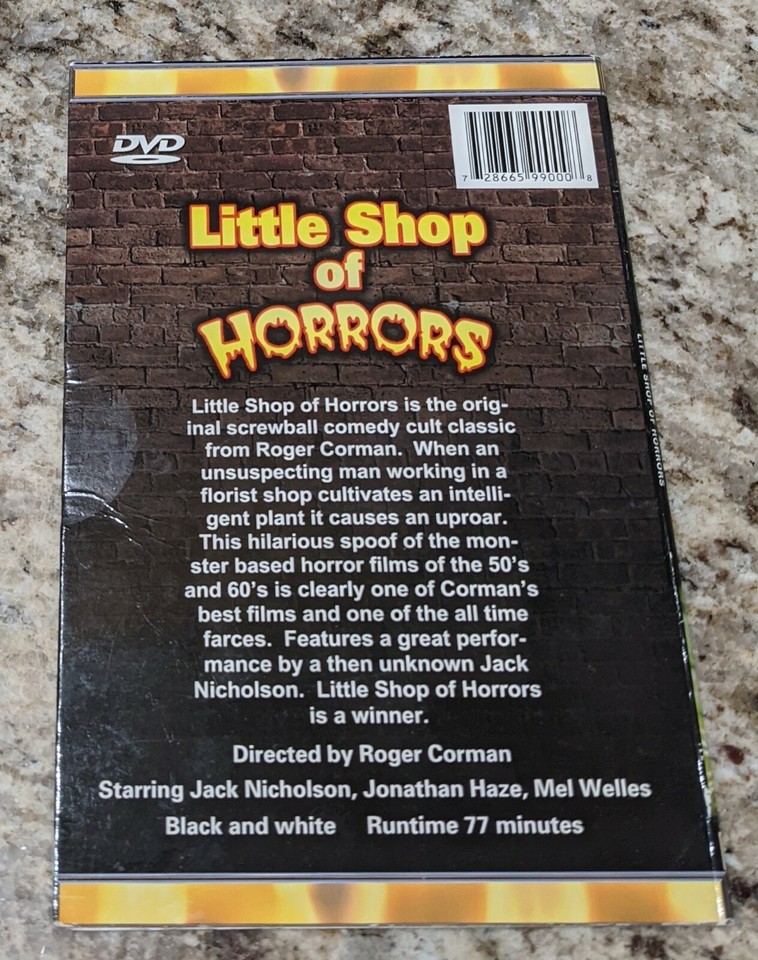 3 DVDs. CORPSE BRIDE, LITTLE SHOP OF HORRORS & COPS (The Animated ...