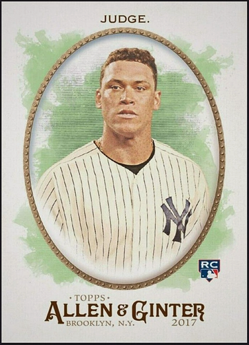 2017 Topps Allen & Ginter Wave 1 Rookie #172 - AARON JUDGE RC Bunt ...