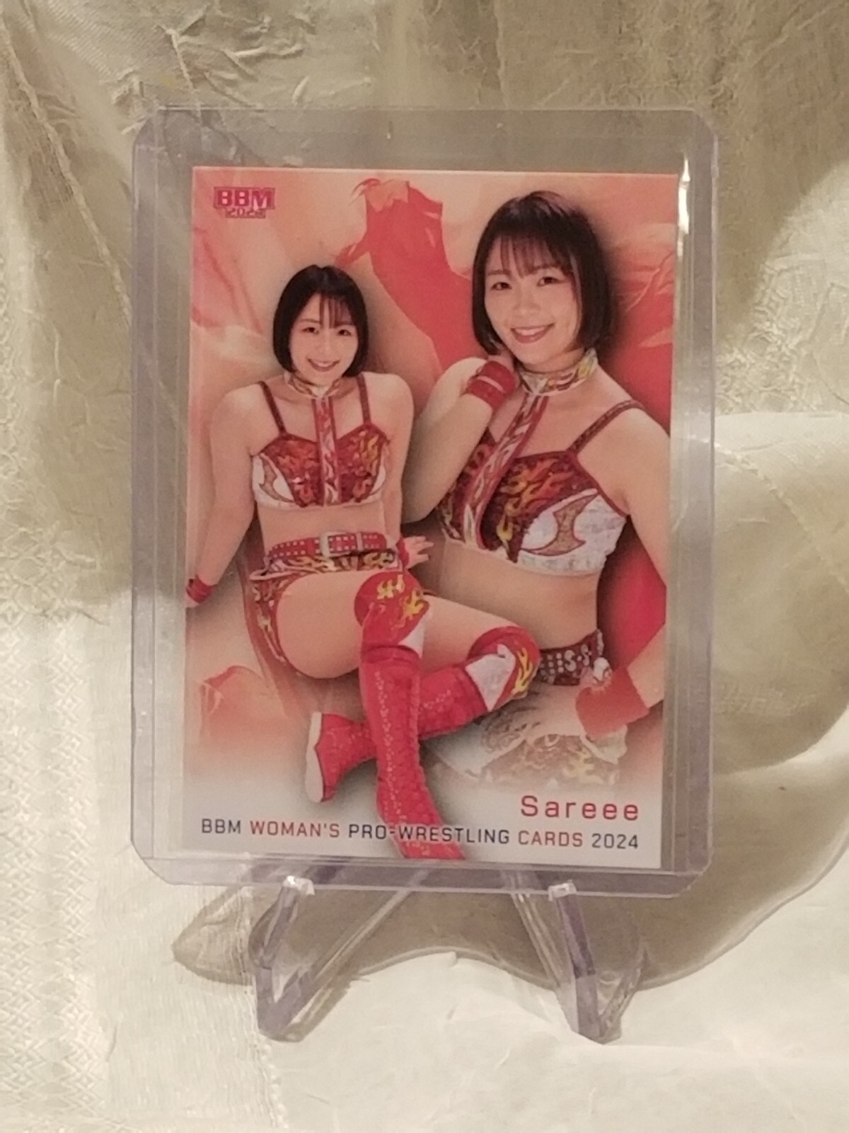 Sareee Sarray 2024 BBM Woman's Pro Wrestling Card #58 Marigold NXT US SELLER! | eBay