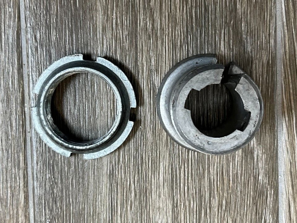 Whirlpool Washer Drive Block & Spanner Nut WP389140 WP21366 Kenmore OEM ...