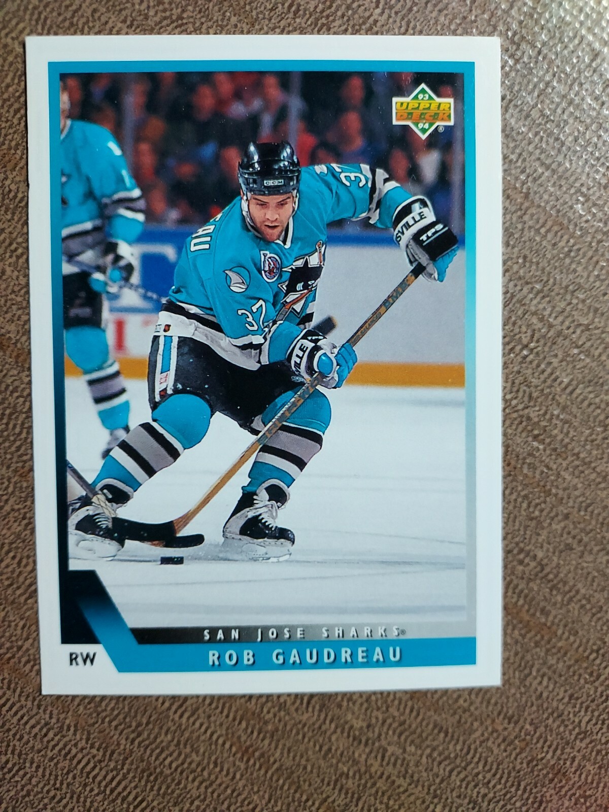 1993-94 Upper Deck # 149 Rob Gaudreau Rookie Card NHL Hockey | eBay