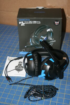 Run Mus K2 Pro High Performance Professional Gaming Headset/Blue/Noise ...