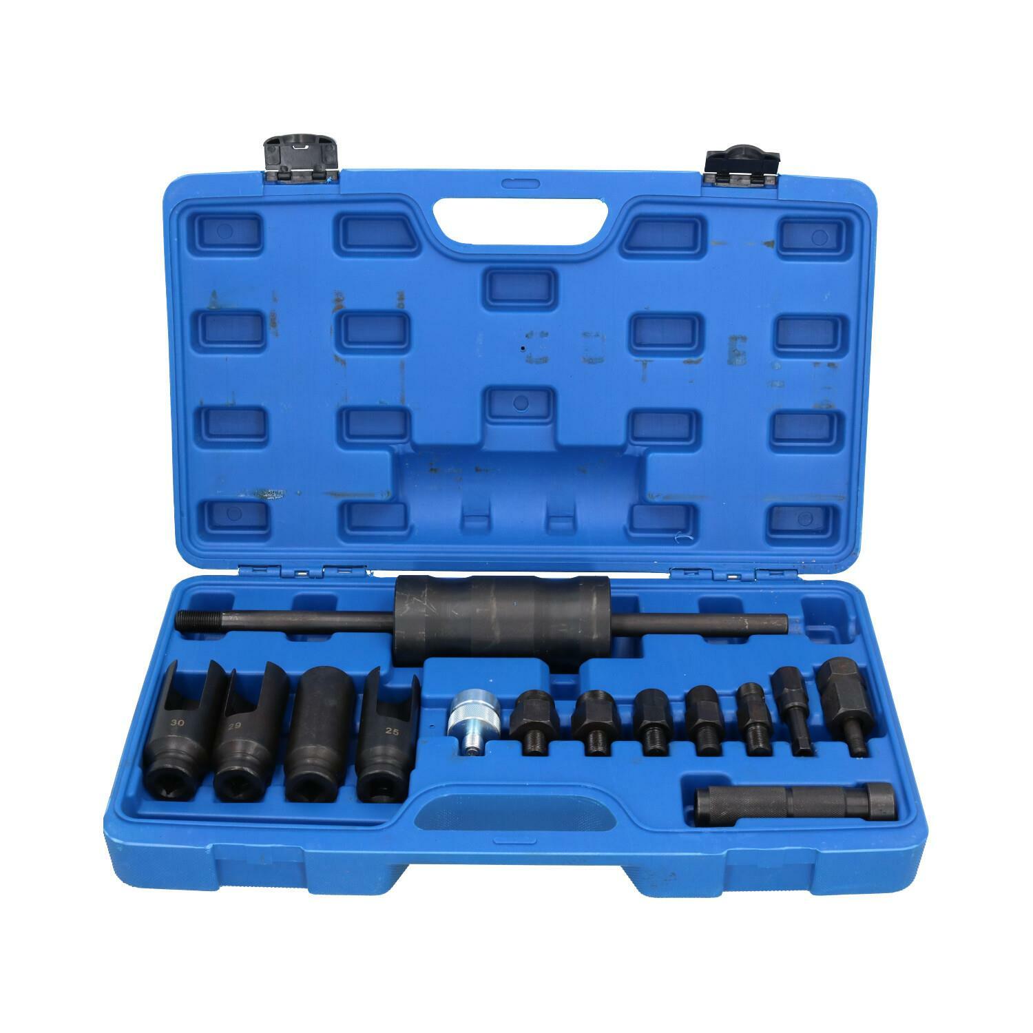 14pc Bosch Diesel Injection Injectors Puller Common Rail Adaptor BERGEN ...