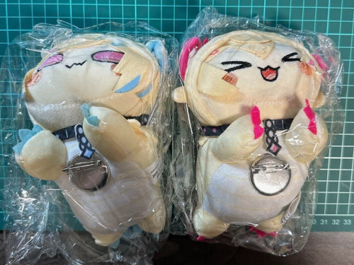 Hololive EN Fuwawa Mococo Abyssgard Plush Set of 2 NEW Taiwan Lantern ...