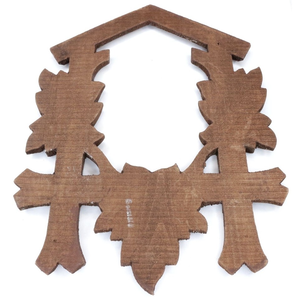 Cuckoo Clock Case Front Frame 10-3/8 inches Tall Vintage - VS411 | eBay