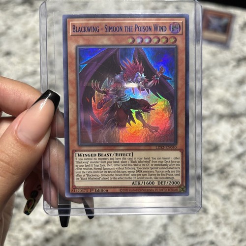 Yu-Gi-Oh! TCG Blackwing - Simoon the Poison Wind Legendary Duelists ...
