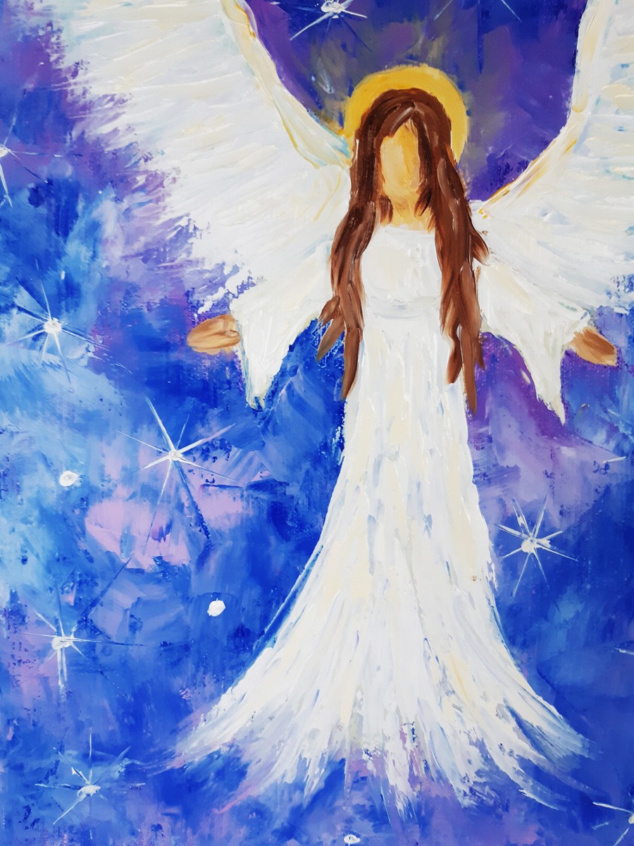 Simple Angel Painting