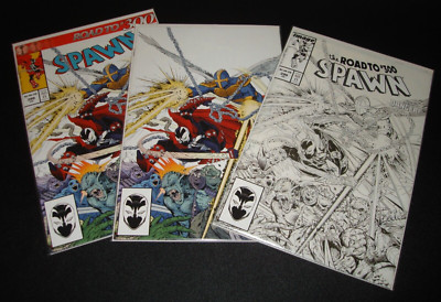 SPAWN 299 NM Image Comics Todd McFarlane Sketch Virgin Variant ASM Homage | eBay