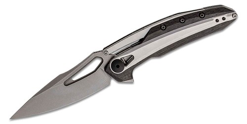 Zero Tolerance ZT 0990 3.25" CPM-20CV Stonewashed Drop Point Carbon ...
