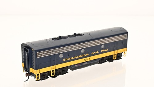 Athearn Genesis F7B Ph1 Chesapeake & Ohio C&O 7514 DCC w/Sound HO scale ...