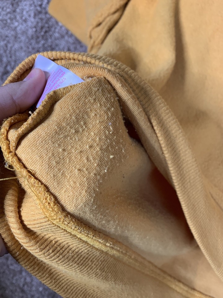 Nobo No Boundaries Gold Yellow Fuzzy Pullover Sweater Juniors XXXL ...