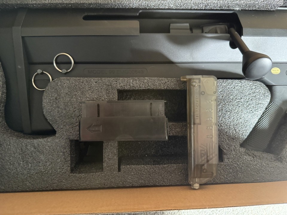 6mmProShop Barrett M99 Bolt Action Spring Powered Airsoft Sniper+Scope ...