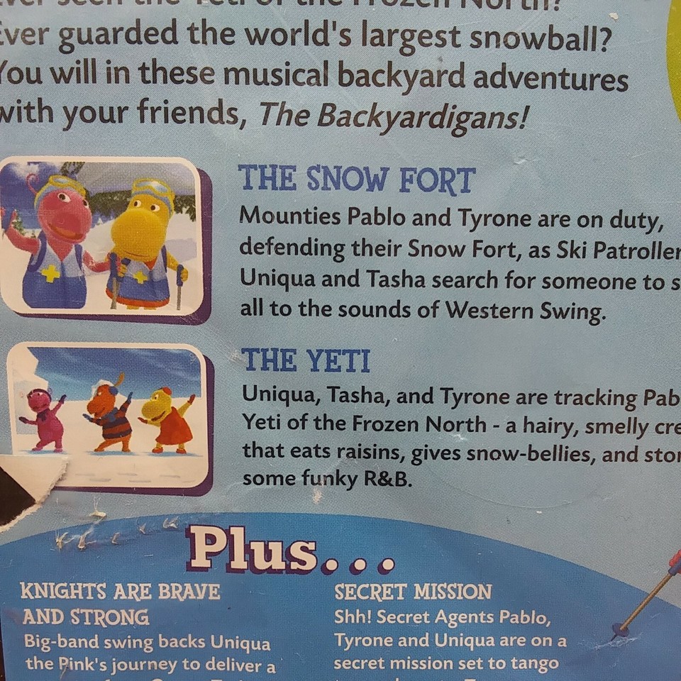 The Backyardigans - The Snow Fort - DVD - Jordan Coleman,Gianna Bru ...