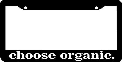 Choose organic License Plate Frame | eBay