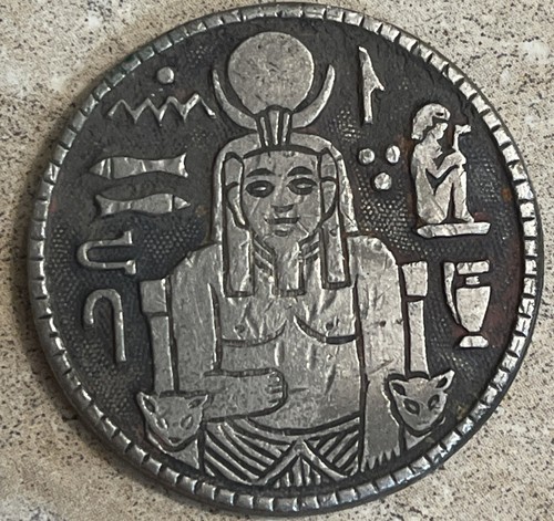 Early Egyptian Pharaoh Sphinx Pyramids Magic Coin Token | eBay