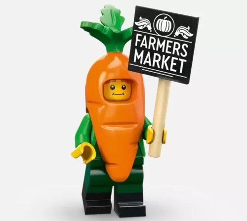 LEGO Series 24 Minifigure - 71037 - Brand New Carrot Mascot plus ...
