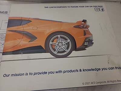 ACS Composite Stage 2 Deflectors for C7 Corvette Z06, 45-4-077 | eBay