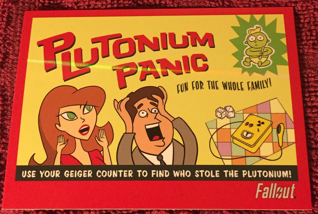 Fallout Trading Card Plutonium Panic Holofoil Series 2 2019 Series | eBay