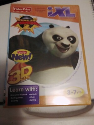 Fisher Price iXL learning System Kung Fu Panda 2 with 3D game -- NEW ...
