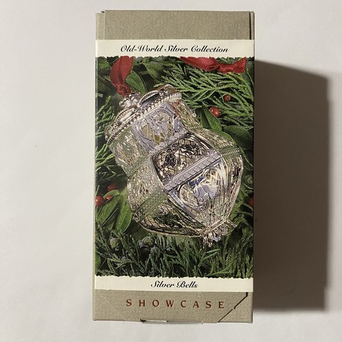 1994 Hallmark Showcase Old World Silver Bells Ornament In Box | eBay