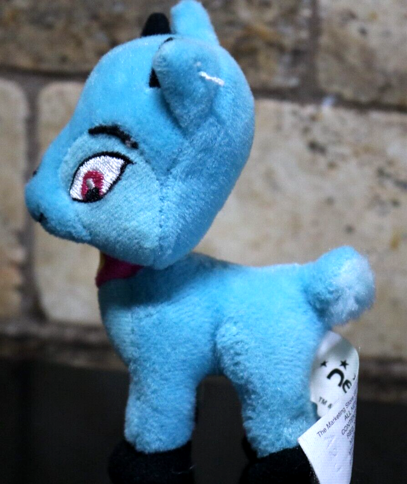 Neopets Blue Ixi McDonalds 2004 Mini Promo Plush Toy W/Clip Tag | eBay